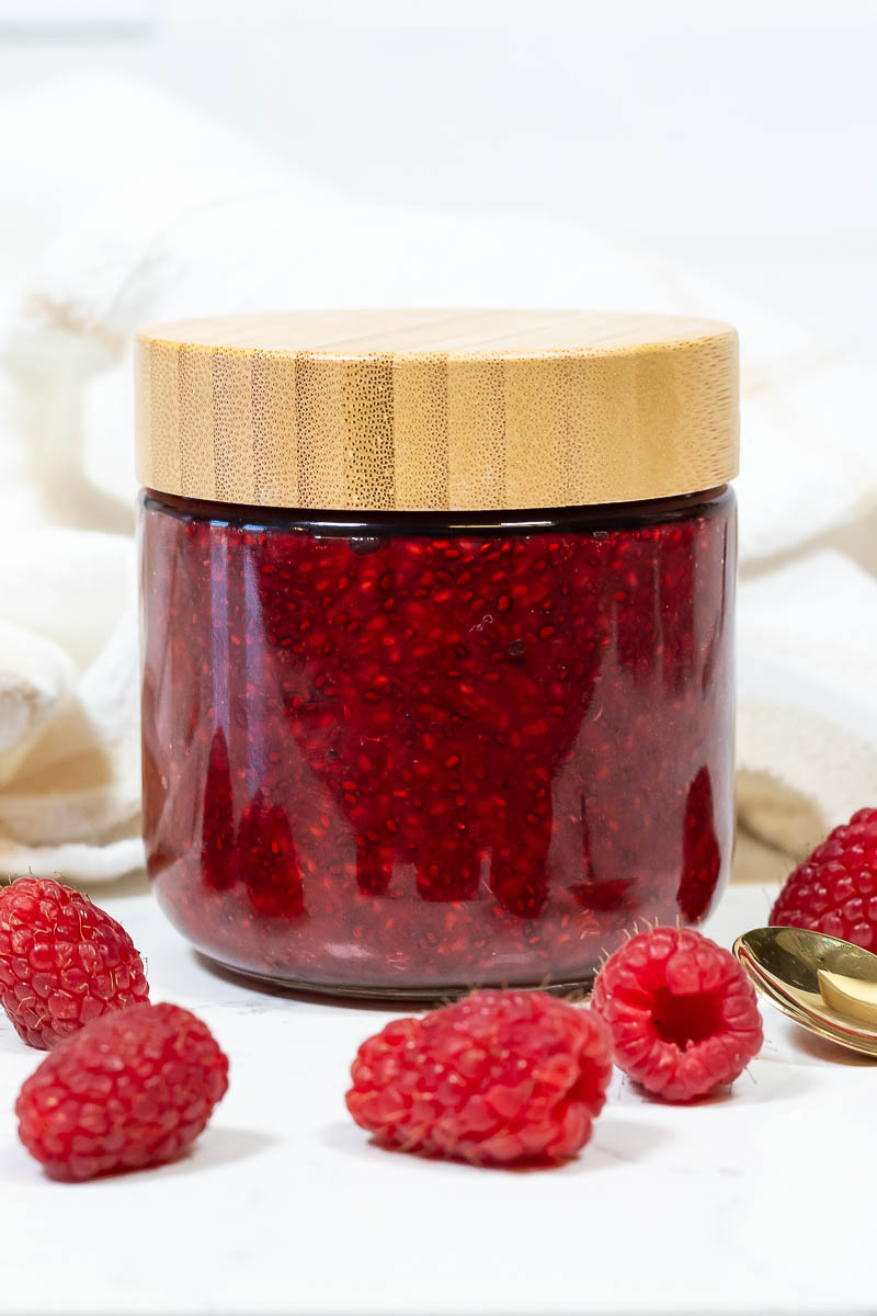 Raspberry Chia Jam - Nutrition to Fit | Lindsey Janeiro - Simple ...